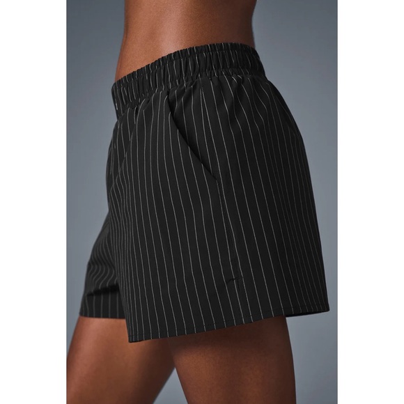ALO Yoga | Shorts | Alo Yoga Pinstripe Daylight Boxer Short | Poshmark